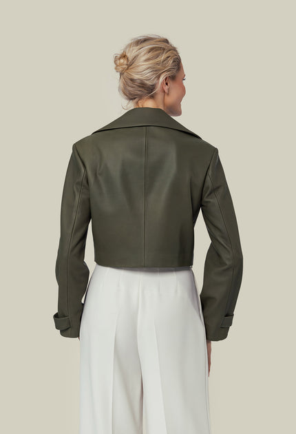 Camille Jacket Khaki – Donata Davidoff